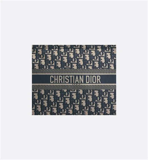 Diortravel Zipped Pouch Blue Dior Oblique Technical Fabric E01