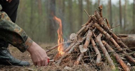 How To Build A Teepee Fire And When To Use It Survival World