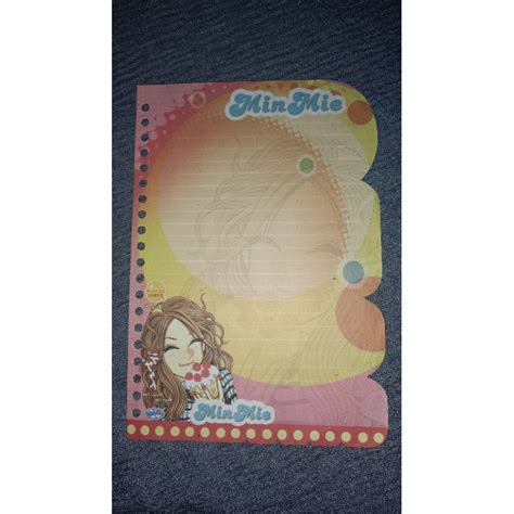 Jual Minmie Kertas Binder Non Harvest Wajib Cek Deskripsi Shopee Indonesia