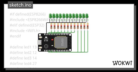 Challenge 1 Wokwi Esp32 Stm32 Arduino Simulator