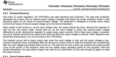 TPS A Thermal Shutdown Temperature Power Management Forum Power Management TI E E