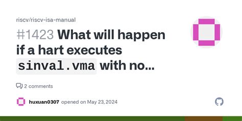 What Will Happen If A Hart Executes `sinvalvma` With No Fence Before