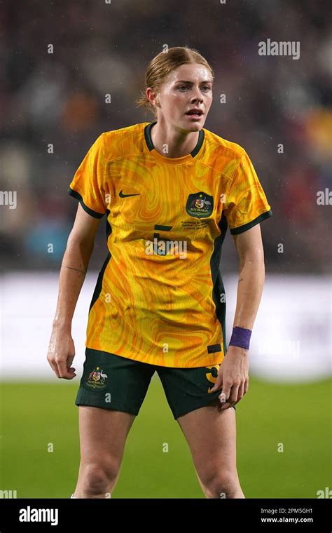 Australias Cortnee Vine In Action During The Alzheimers Society