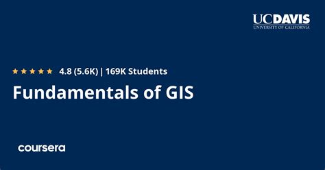 Fundamentals Of Gis Coursera