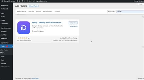 Wordpress Integration Idenfy Api Documentation
