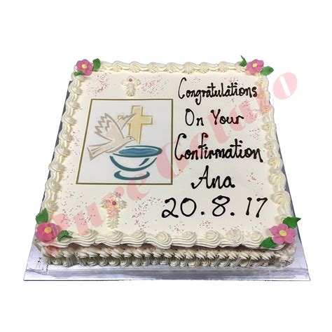 Confirmation Dove Cake