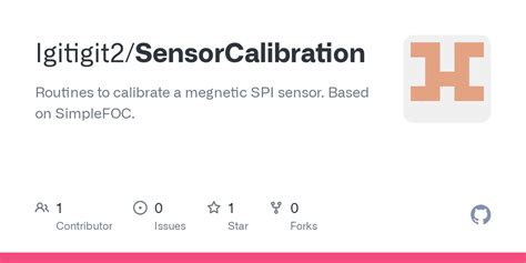 Github Igitigit2sensorcalibration Routines To Calibrate A Megnetic Spi Sensor Based On