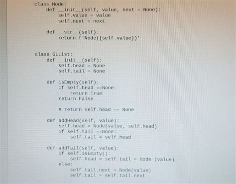 Solved Add And Implement The Following Functions To The