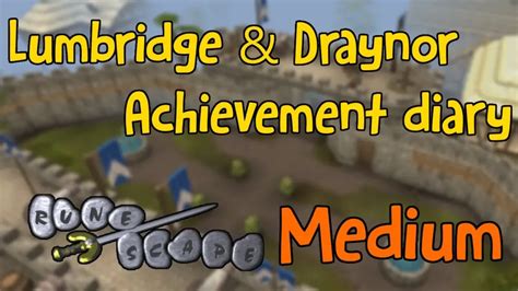 Lumbridge And Draynor Diary Guide For Osrs Osrs Money Making Guide