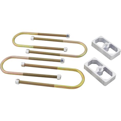 Speedway Universal Leaf Spring Lowering Block Kit 1 Inch
