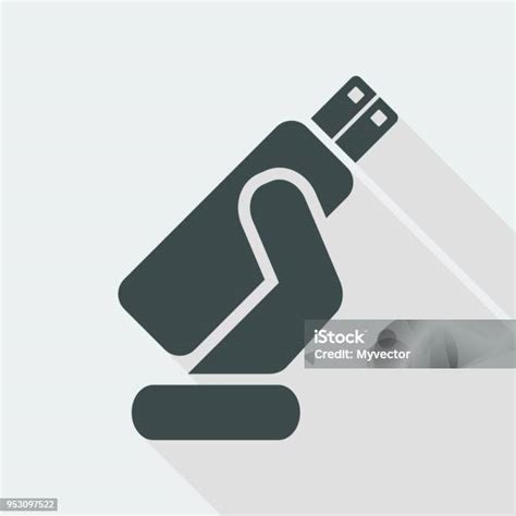 Usb 메모리 아이콘 Usb 메모리에 대한 스톡 벡터 아트 및 기타 이미지 Usb 메모리 Usb 케이블 개념 Istock