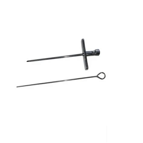 Stainless Steel Chrome Jamshedi Type Bone Marrow Biopsy Needle Size