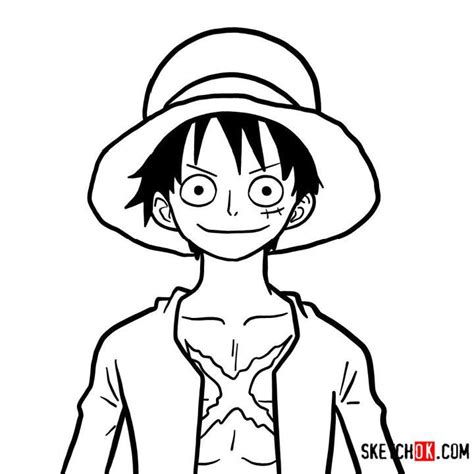 20 Easy Luffy Drawing Ideas How To Draw Luffy