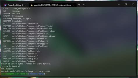 Compiling Your Own Linux Kernel For Windows WSL 2 MicroHobby