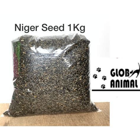 Jual NIGER SEED KG Pakan Makanan Burung Biji Nigger Seed Lovebird Finc Shopee Indonesia