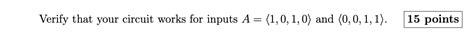 Solved From Problem 9 We See That To Obtain Bi Input Bit Ai