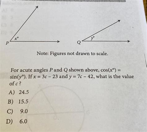 [answered] P To Q 2 Note Figures Not Drawn To Scale For Acute Angles P