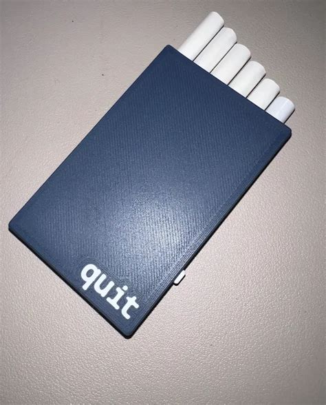 Quit Case Six Reduce Smoking Gradually By Romanaerl Makerworld