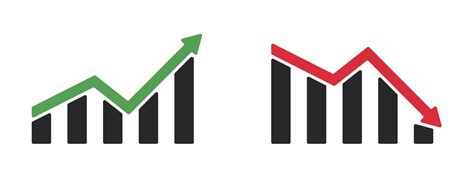 Simple Illustration Of Increase And Decrease Graph 49600627 Vector Art At Vecteezy