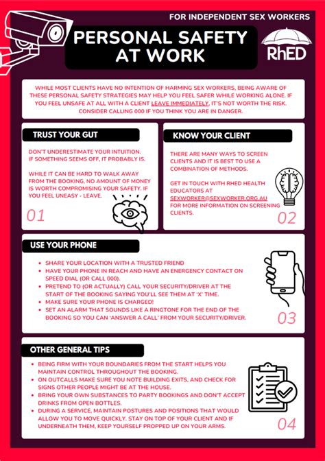 Information For Sex Workers Rhed
