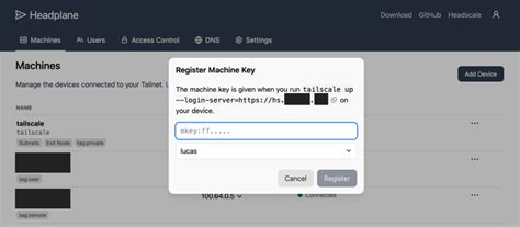 Headscale Tailscale MacOS Installation Lucas Janin