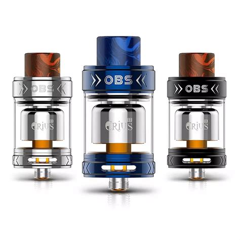 Buy Obs Crius Ii Rta Rebuildable Tank Atomizer With 3 5ml Capacity And