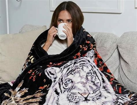 Tiger Print Mexican Blanket