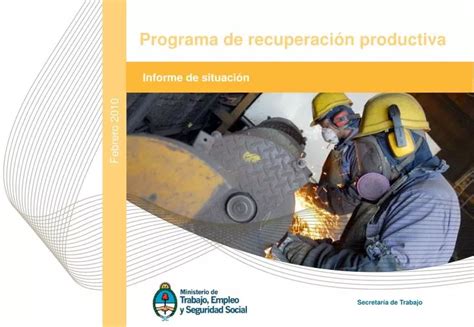 PPT Programa de recuperaci ón productiva PowerPoint Presentation free download ID 5218276