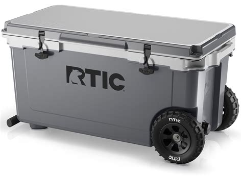 Rtic Outdoors Ultra Light Dark Greycool Grey 72 Quart Wheeled