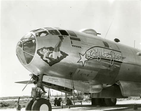 Nose Art On A Bomber Pto The Digital Collections Of The National