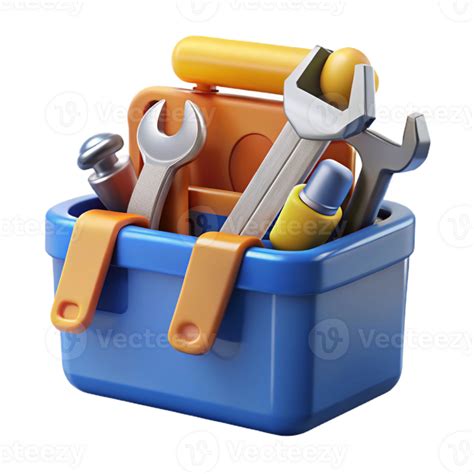 3d Tool Kit Illustration 53812382 Png