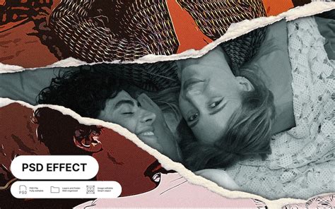 4 페이지 찢어진 종이 효과 이미지 Freepik에서 무료 다운로드