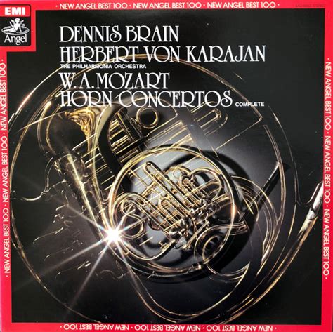 Horn Concertos Complete By Wolfgang Amadeus Mozart Dennis Brain And