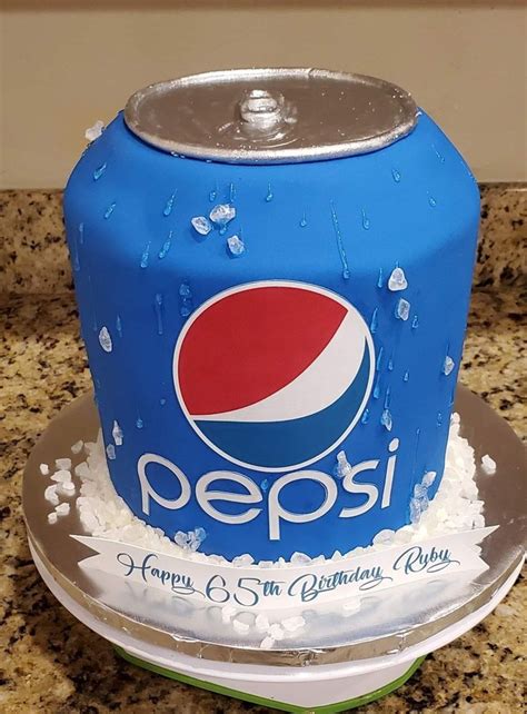 Pepsi Can Cake