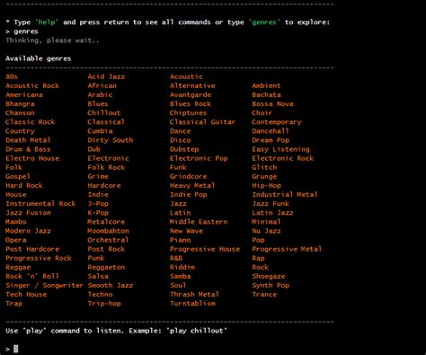 Cmdfm A Command Line Interface For Internet Radio