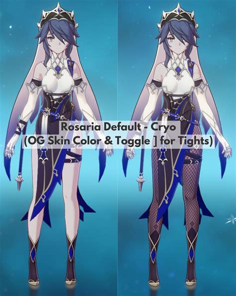 Rosaria But Cryo Mod For Genshin Impact Gi Mods