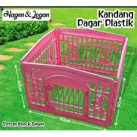 Jual Kandang Pagar Plastik Jms Pagar Kucing Anjing Shopee Indonesia