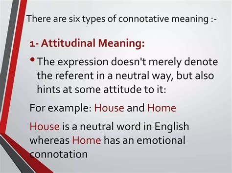 Connotative And Denotative Meaning And Translation Issues Pptx