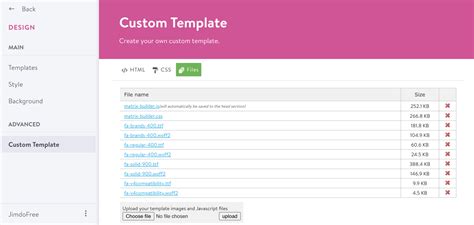 Github Loki156matrix Builder Create Unique Jimdo Websites Using Advanced Customizations Css