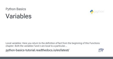 Variables Python Basics 2510