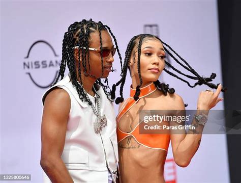 Pressa And Coi Leray Attend The Bet Awards 2021 At Microsoft Theater