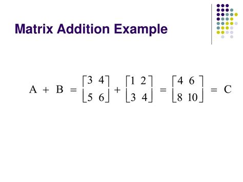 Ppt Matrix Algebra Basics Powerpoint Presentation Free Download Id