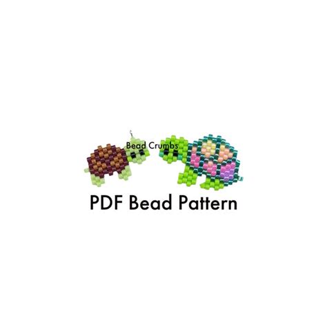 Seed Bead Turtle Pattern Etsy
