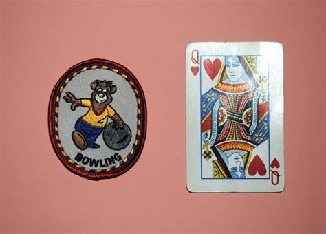 Bear Bowling Vintage Scout Patch Gem