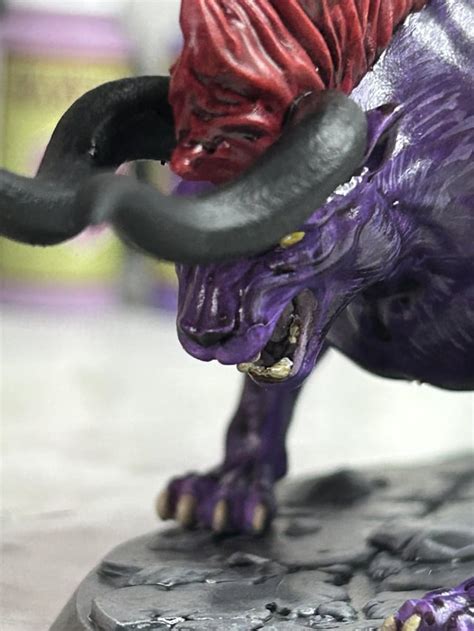 Behemoth From Ff7 Finished Rminipainting
