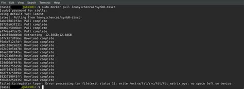 Problems Installing Synb0 With Undockerized And Dockerized Singularity