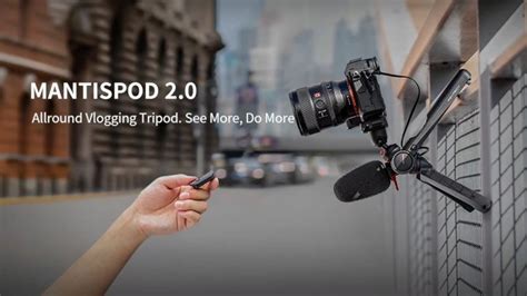 Pgytech Mantispod 2 0 Pro Vlogging Tripod For Camera Lazada
