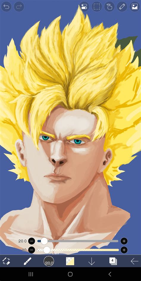 Goku Ssj2 Work In Progress By Saizxe On Deviantart