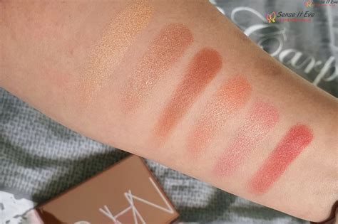 Nars Orgasm On The Beach Cheek Palette Review And Swatches