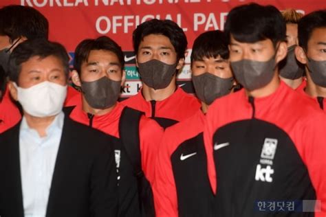 조규성 심쿵 눈맞춤 한국경제